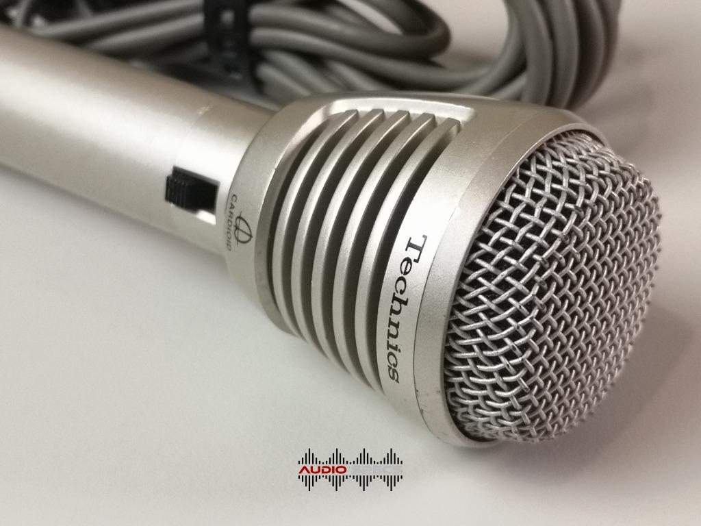 Technics RP-3500E Electret Condenser Cardioid Microphone Japan, Audio ...