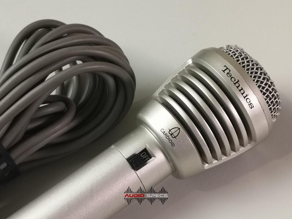 Technics RP-3500E Electret Condenser Cardioid Microphone Japan, Audio ...