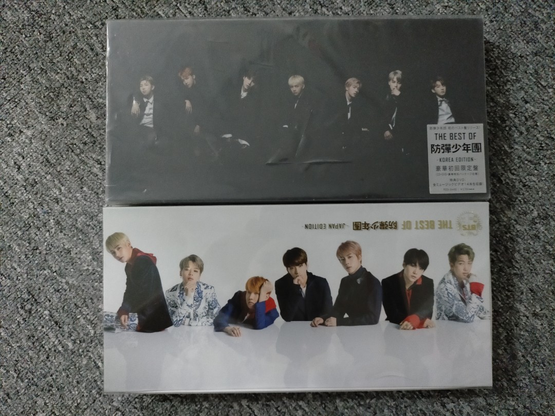 THE BEST OF BTS DVD JAPAN AND KOREA (COMPLETE SET OF 2), Hobbies & Toys ...