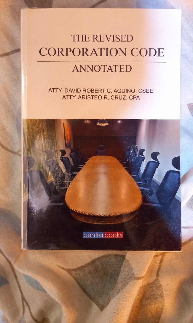 The Revised Corporation Code, Hobbies & Toys, Books & Magazines, Travel ...