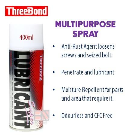 THREEBOND ANTI RUST SPRAY/ LUBRICANT/ CLEANER, Everything Else on Carousell