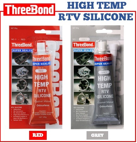THREEBOND HIGH TEMP RTV GASKET SILCONE/ GASKET SEALER 85G, Everything ...
