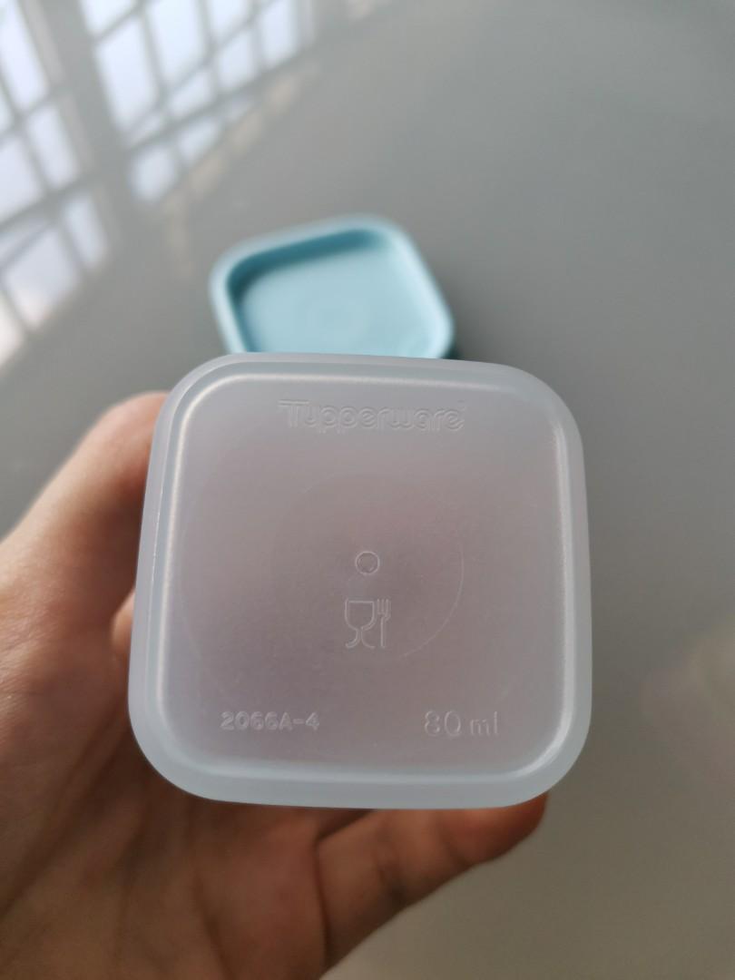 Tupperware 80ml translucent container, Home Appliances, Kitchenware on ...