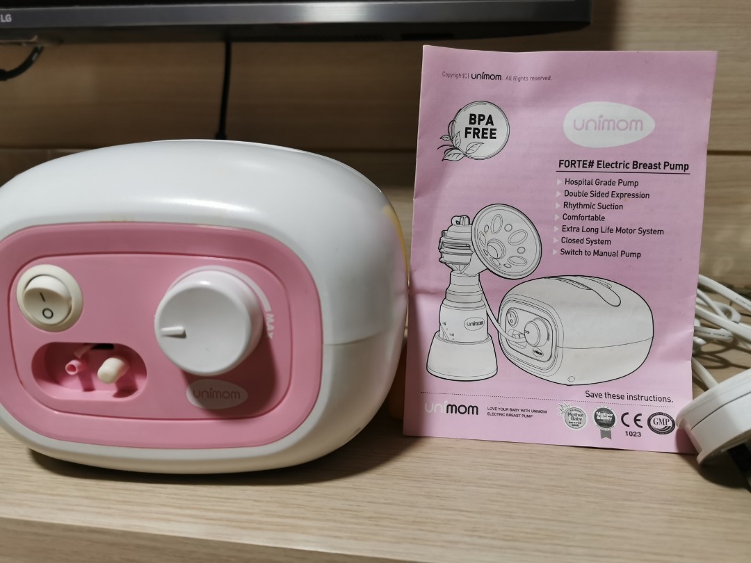 Unimom Forte double Breast Pump, Babies & Kids, Nursing & Feeding ...