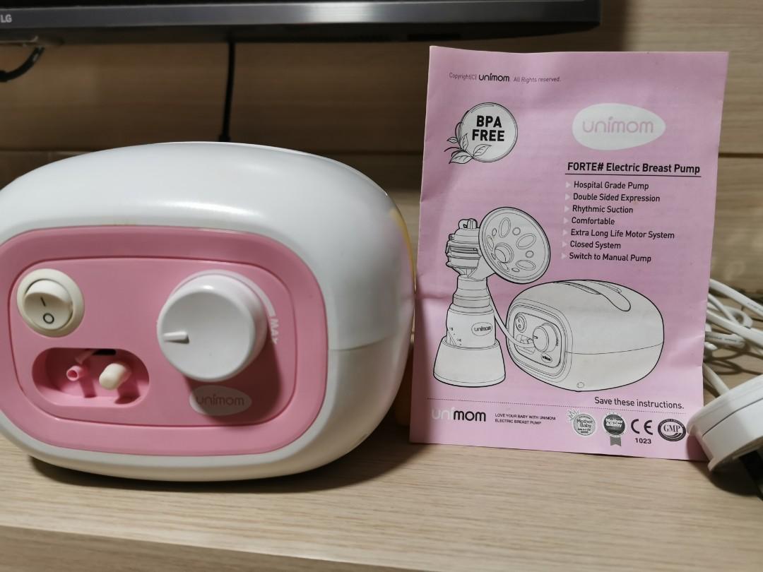Unimom Forte double Breast Pump, Babies & Kids, Nursing & Feeding ...