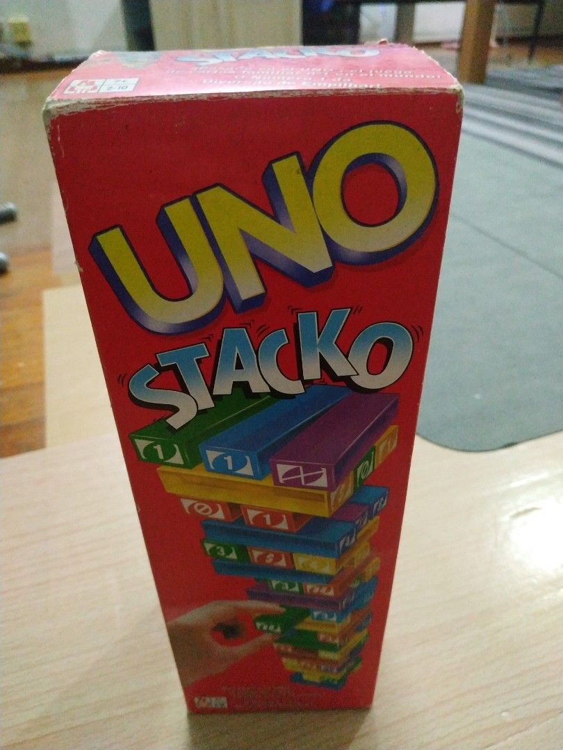 Uno Stacko, Hobbies & Toys, Toys & Games on Carousell