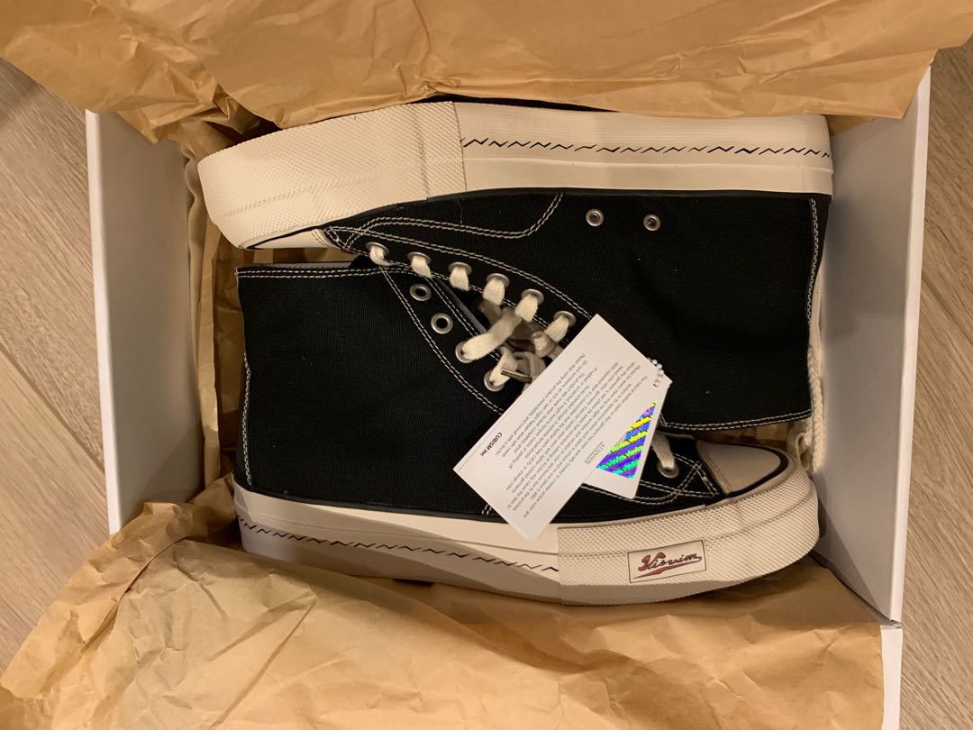 VISVIM SKAGWAY HI CANVAS PATTEN, 男裝, 鞋, 西裝鞋 - Carousell