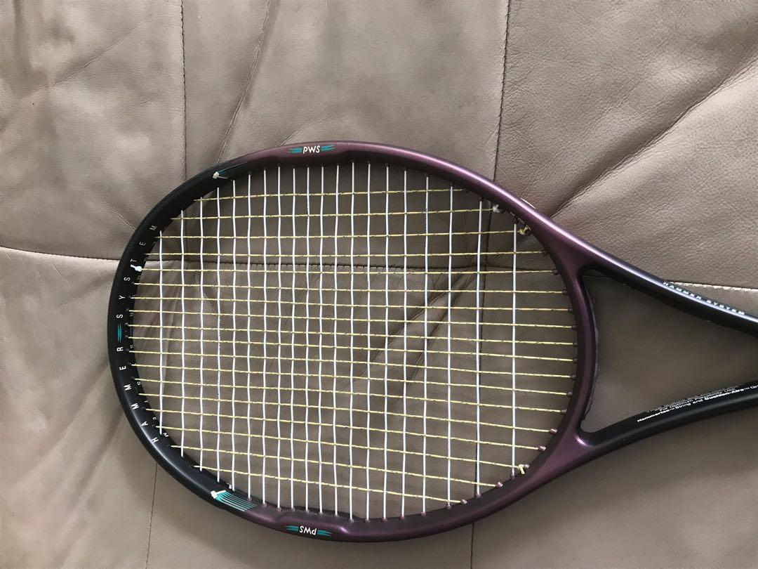 Wilson hammer 4 racket, Sports Equipment, Sports & Games, Racket & Ball ...