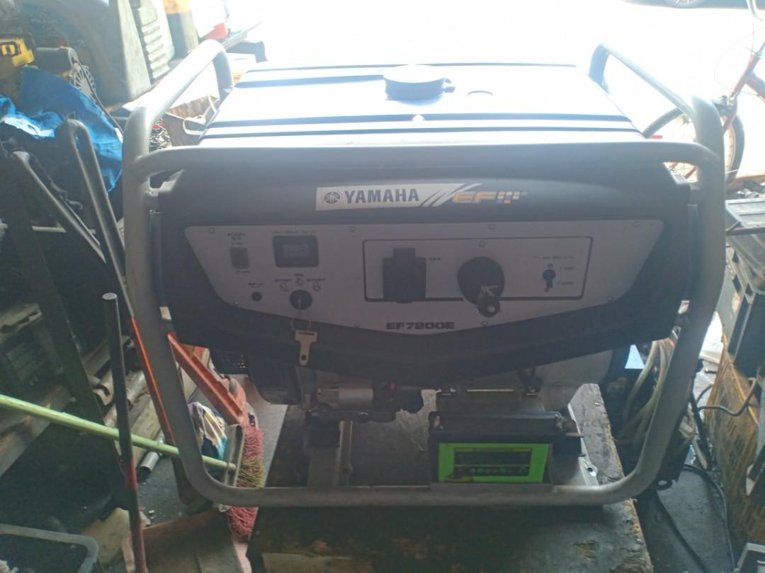 Yamaha EF7200 Generator (5000W), Services, Others on Carousell