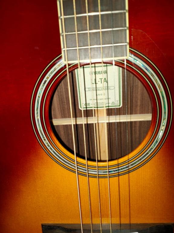 Yamaha LLTA Acoustic Guitar For Sale, Hobbies & Toys, Music & Media ...