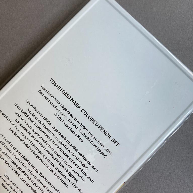 YOSHITOMO NARA Colour Pencil Metal Box MOMA Exclusive, Hobbies & Toys ...