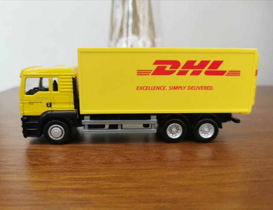 1/64 MAN TGS DHL Delivery Truck Diecast Scale Model Toy Car Color ...