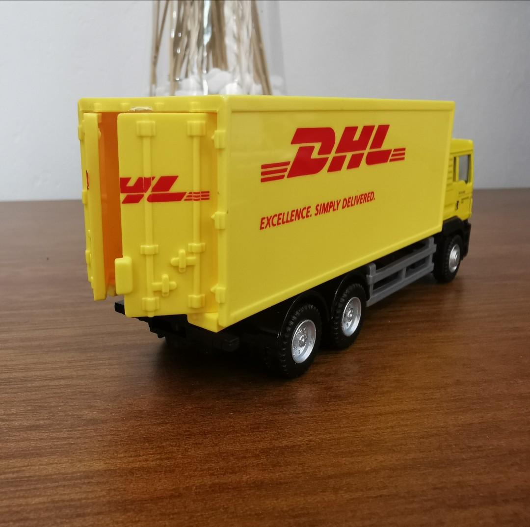 1/64 MAN TGS DHL Delivery Truck Diecast Scale Model Toy Car Color ...