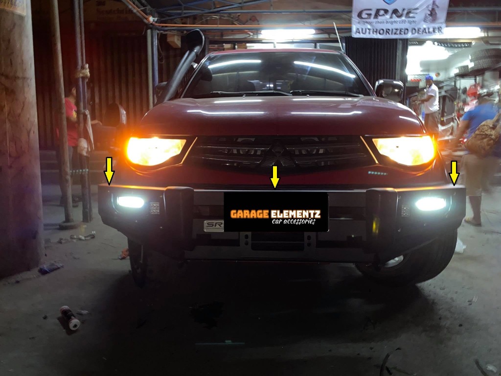 2008 to 2014 Mitsubishi Strada Triton Bruiser non loop Front steel ...