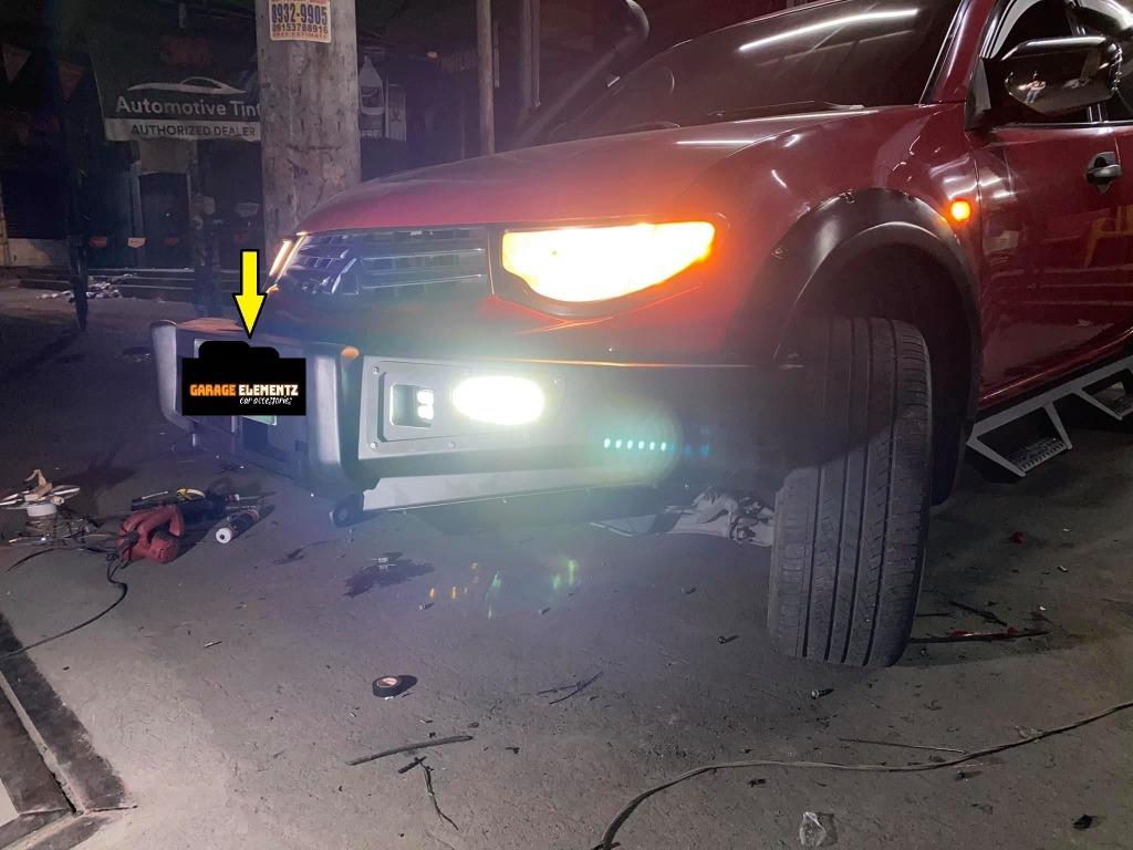 2008 to 2014 Mitsubishi Strada Triton Bruiser non loop Front steel ...