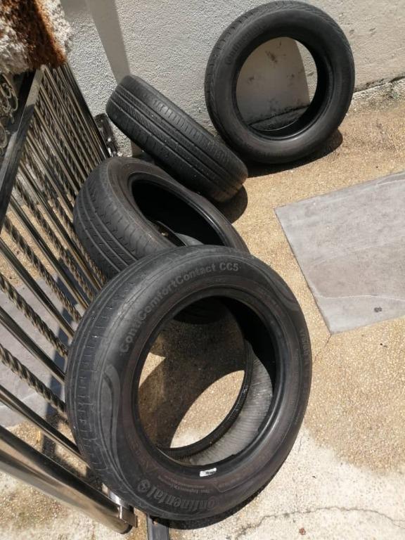 4 pcs Myvi Axia Beza Tyre Tayar Tire for sale Continental CC5 ...