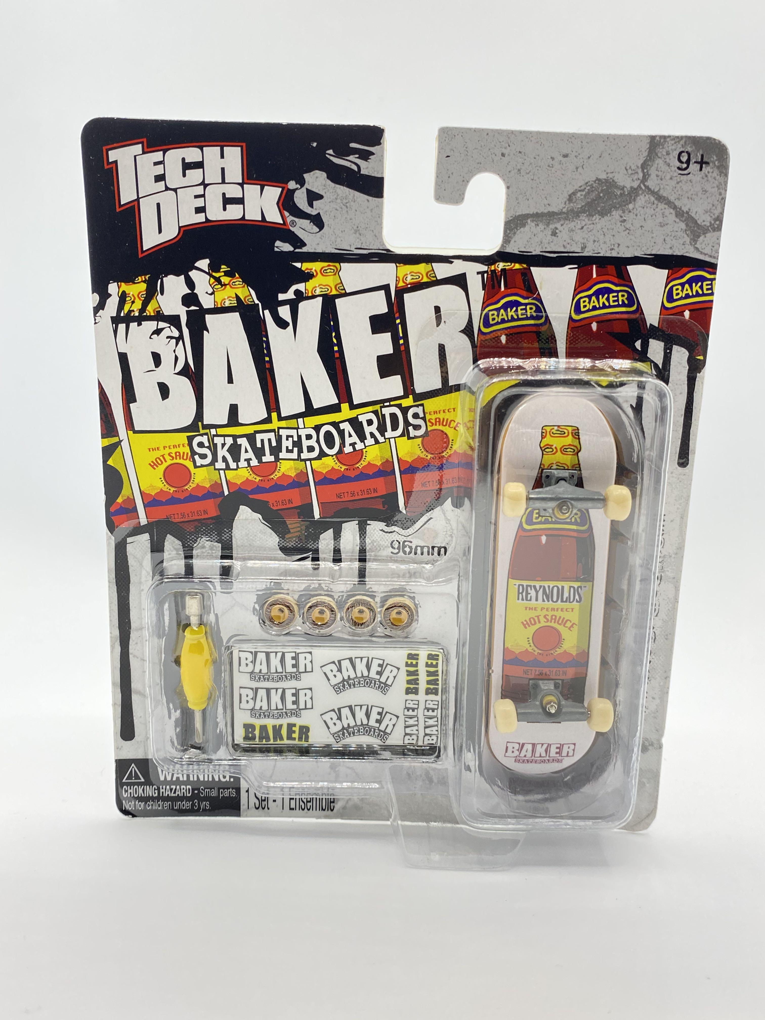 絕版 正版 Tech Deck Baker Fingerboard Skateboard 手指滑板, 興趣及遊戲, 玩具 & 遊戲類 ...