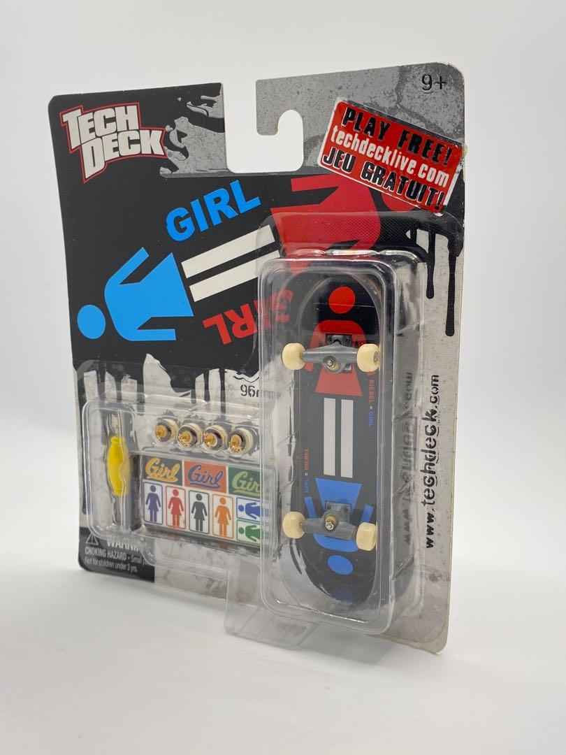 絕版 正版 Tech Deck Girl Fingerboard Skateboard 手指滑板, 興趣及遊戲, 玩具 & 遊戲類 ...