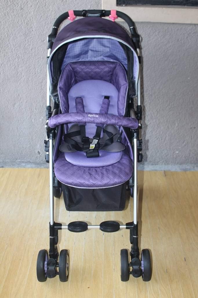Aprica Soraria Premium Luxury High End Stroller Color Violet, Babies ...