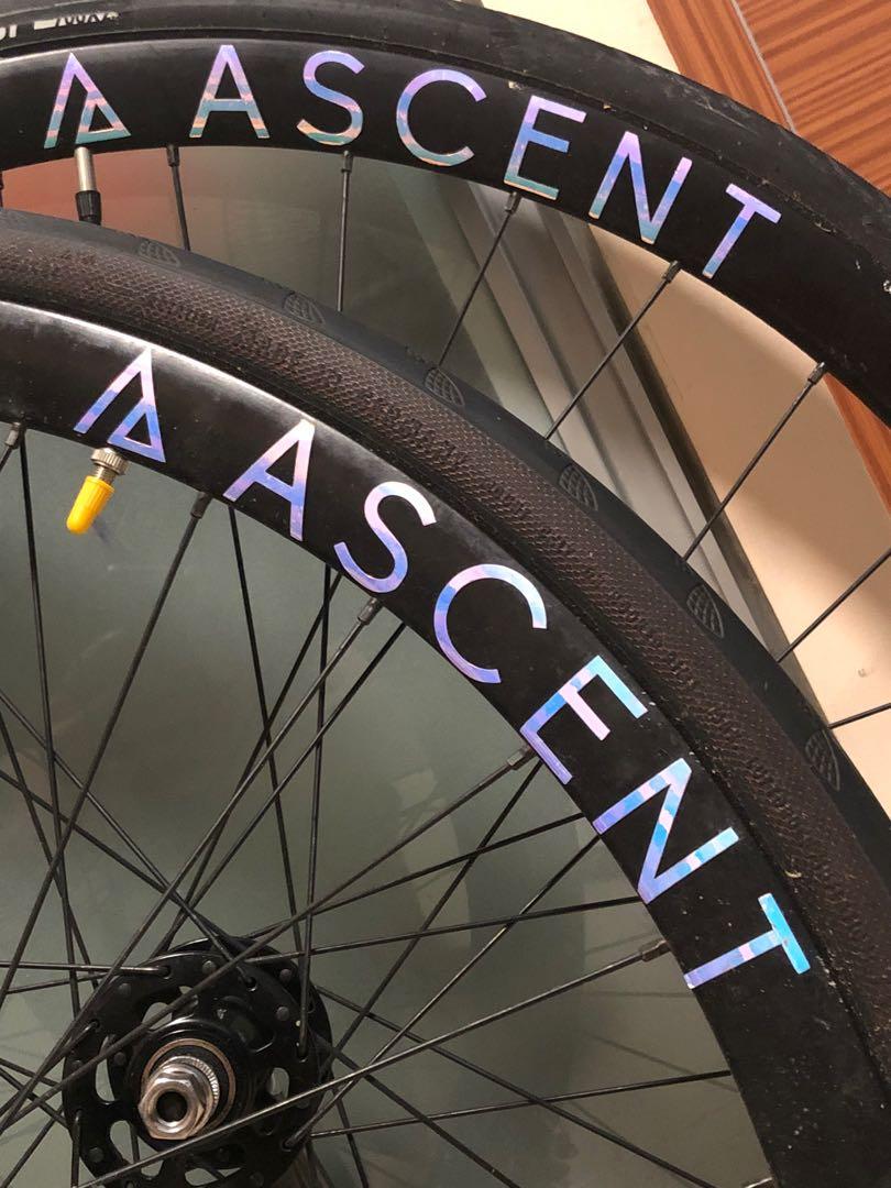 ascent adamant wheelset, Sports Equipment, Bicycles & Parts, Bicycles ...