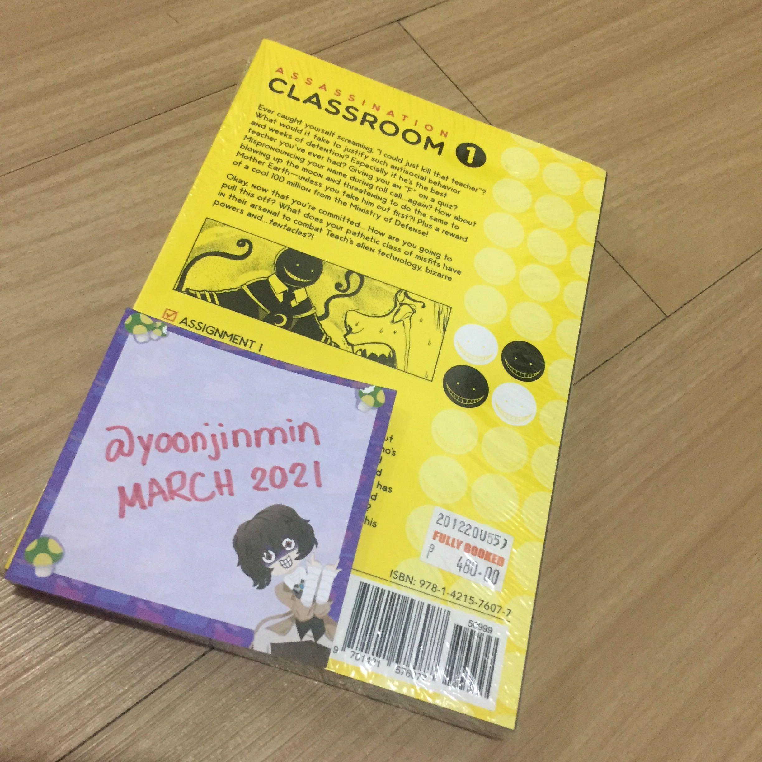 Assassination Classroom Manga Vol . By Yusei Matsui, Hobbies & Toys ...