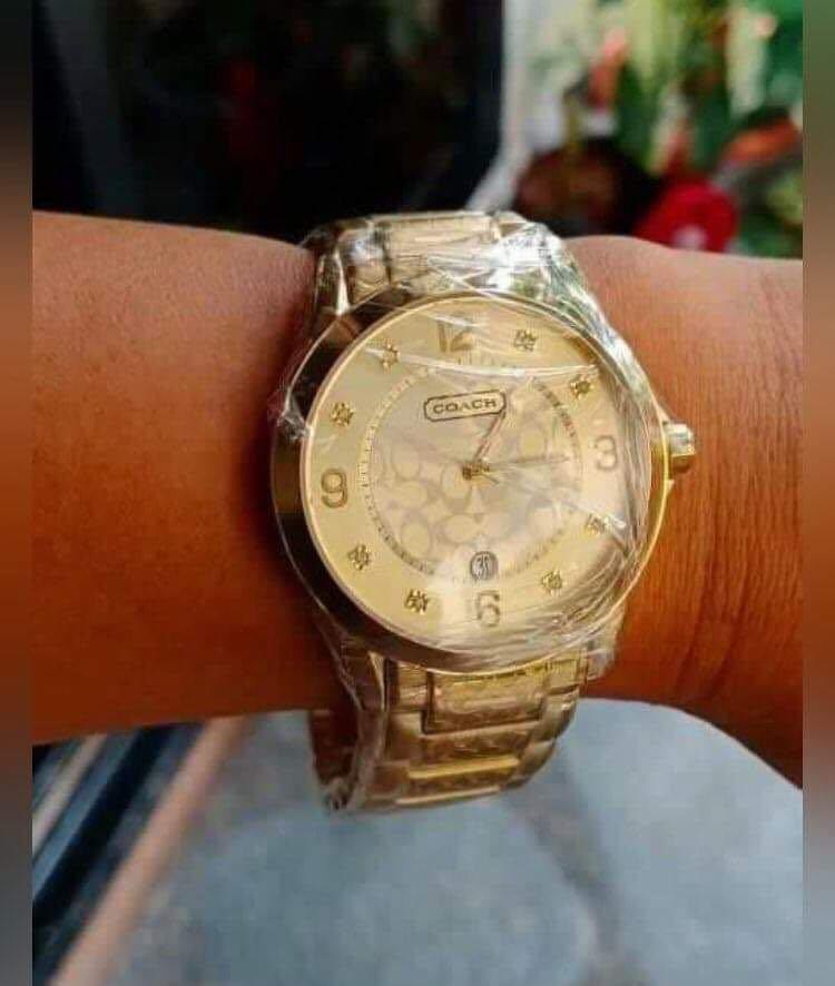 Coach couple watch, Luxury, Watches on Carousell