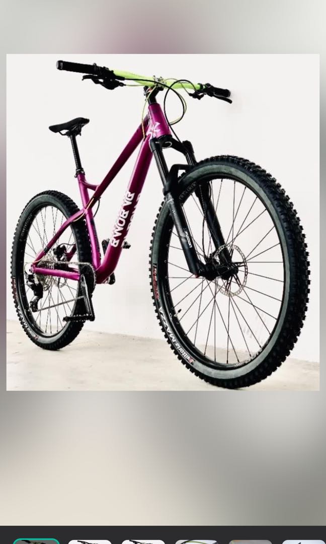 Da Bomb Sentinel 27.5+/29er Boost Frame with BZ custom built wheels ...