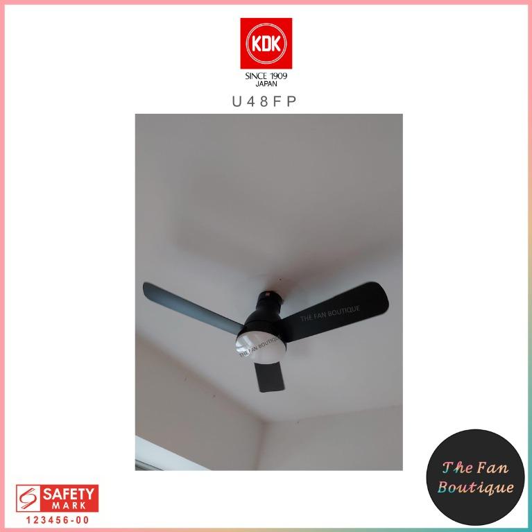 Free Standard Installation - KDK U48FP 48" (120cm) Remote Controlled DC ...