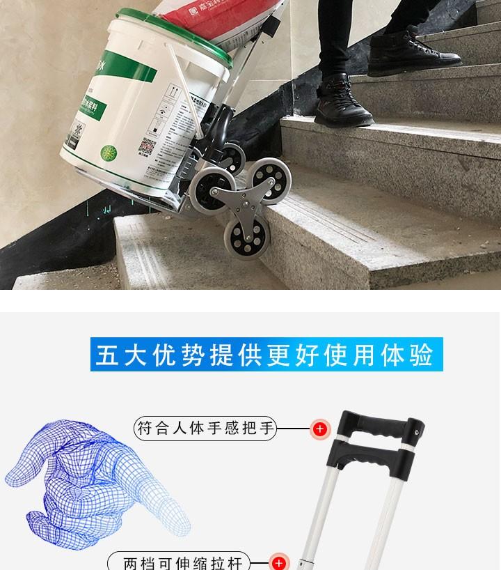 GB-Store 100%[Original] Foldable Cart Small Stairs Trolley Step ...