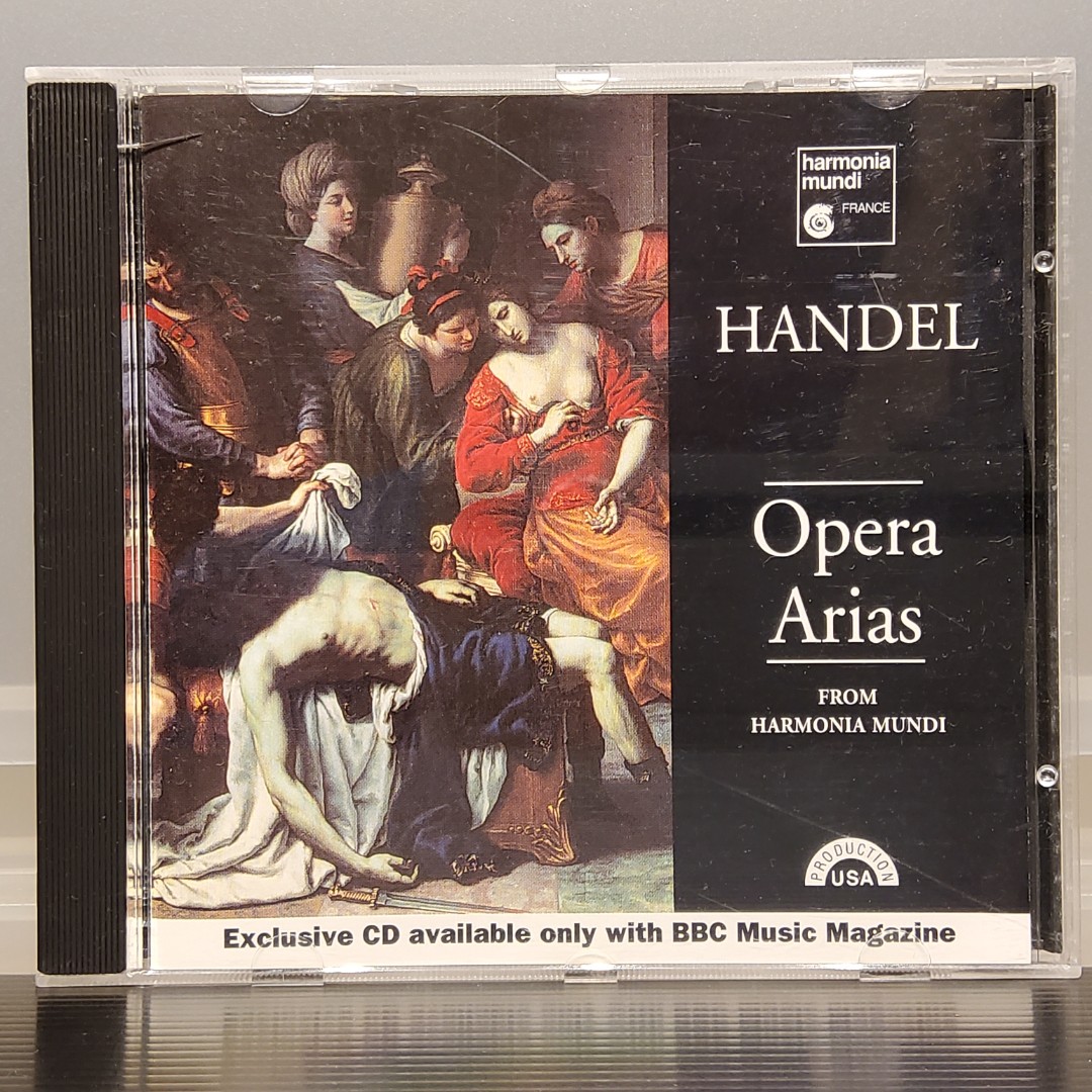 Handel Opera Arias BBC Classical Music CD Audiophile, Music & Media ...
