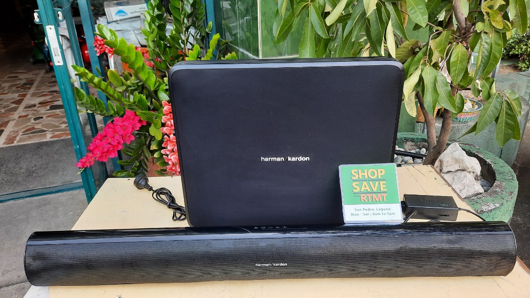 Harman Kardon Speaker Set Soundbar with Subwoofer, Audio, Soundbars ...