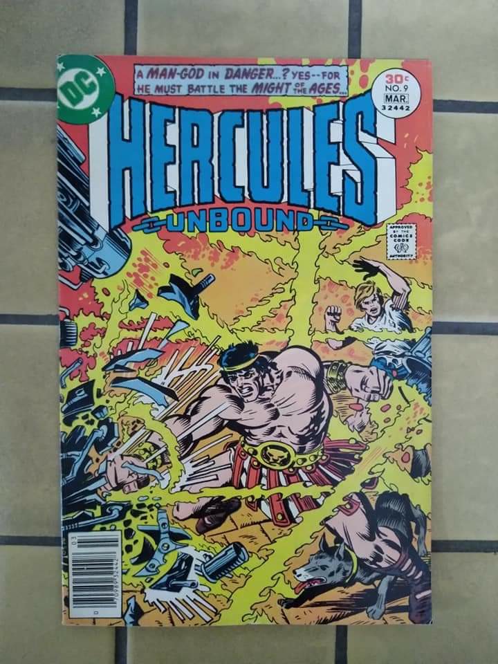 Hercules Unbound #9 ( Walt Simonson - Cover Art ) DC Bronze Age/Vintage ...