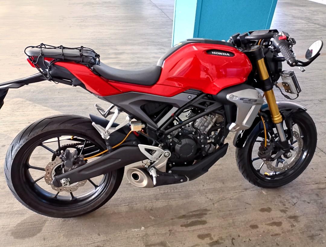Honda cb150r exmotion streetster custom Strato Teflon braided Hel hose ...