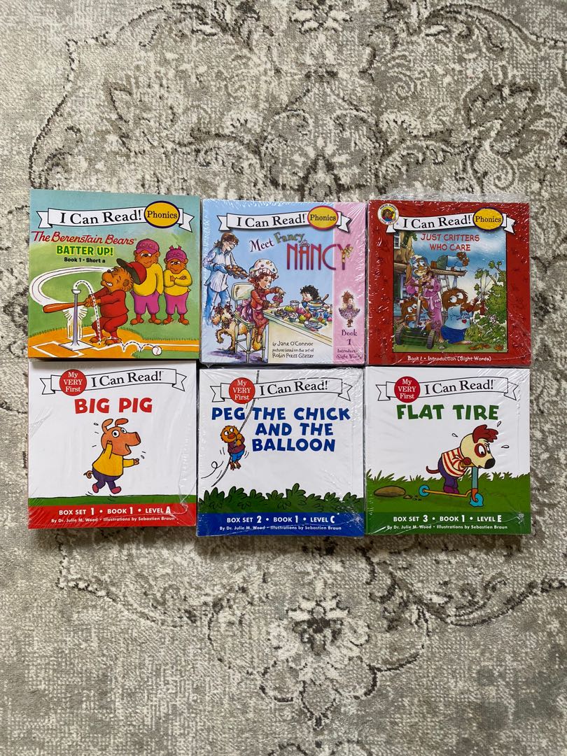 I Can Read Phonics Books - 6 sets (72 books), Hobbies & Toys, Books ...