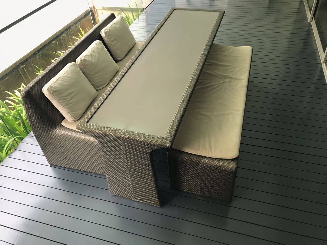 Iconic DEDON Germany Outdoor Dining set, Furniture, Tables & Chairs on ...