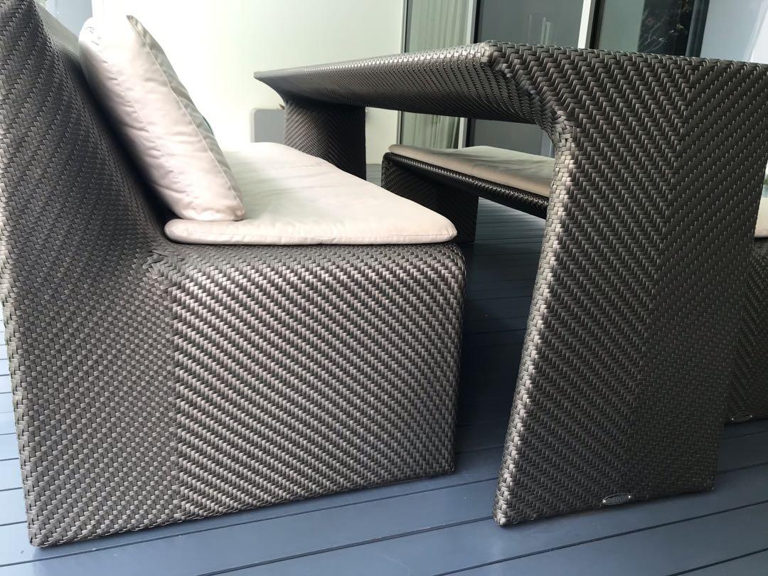 Iconic DEDON Germany Outdoor Dining set, Furniture, Tables & Chairs on ...