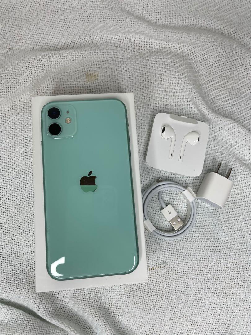 Iphone 11 128gb Factory Unlocked (Mint Green), Mobile Phones & Gadgets ...