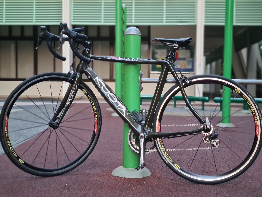 KUOTA KHAN Full Carbon Road Bike with Shimano DURA-ACE DI2 Electronic ...