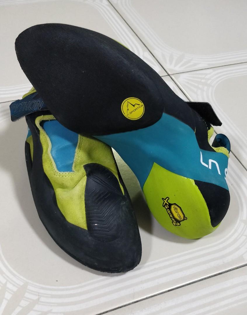 La Sportiva Python climbing shoe (GREEN), Sports Equipment, Sports ...