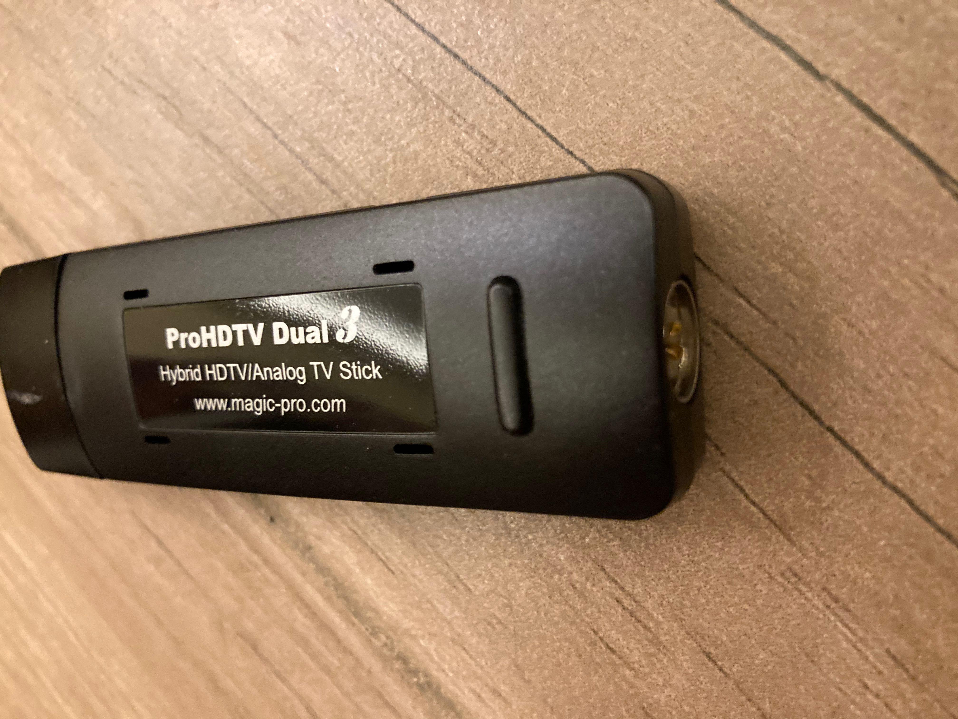 Magic Pro ProHDTV Dual 3 絕版 第六代 LGS 8G75 晶片 USB Tuner 高清電視手指 DTMB/模擬/FM ...