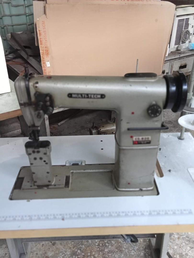Multitech 820 Double needle Postype Taiwan made sewing machine ...