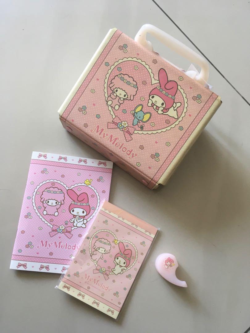 My melody box bag with booklets n tape, Hobbies & Toys, Stationery ...