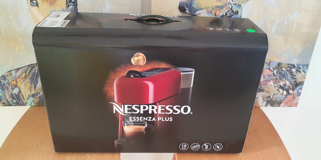 Nespresso Essenza Plus Black, TV & Home Appliances, Kitchen Appliances ...