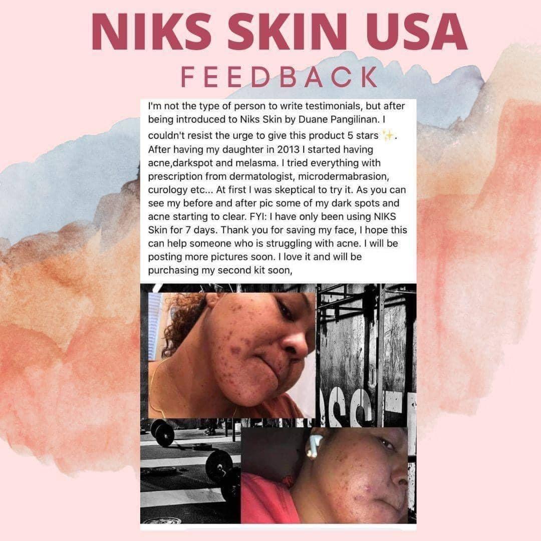 Niks Skin Reveal Set/Nurture Kit/ Lip and Cheek Serum , Beauty ...