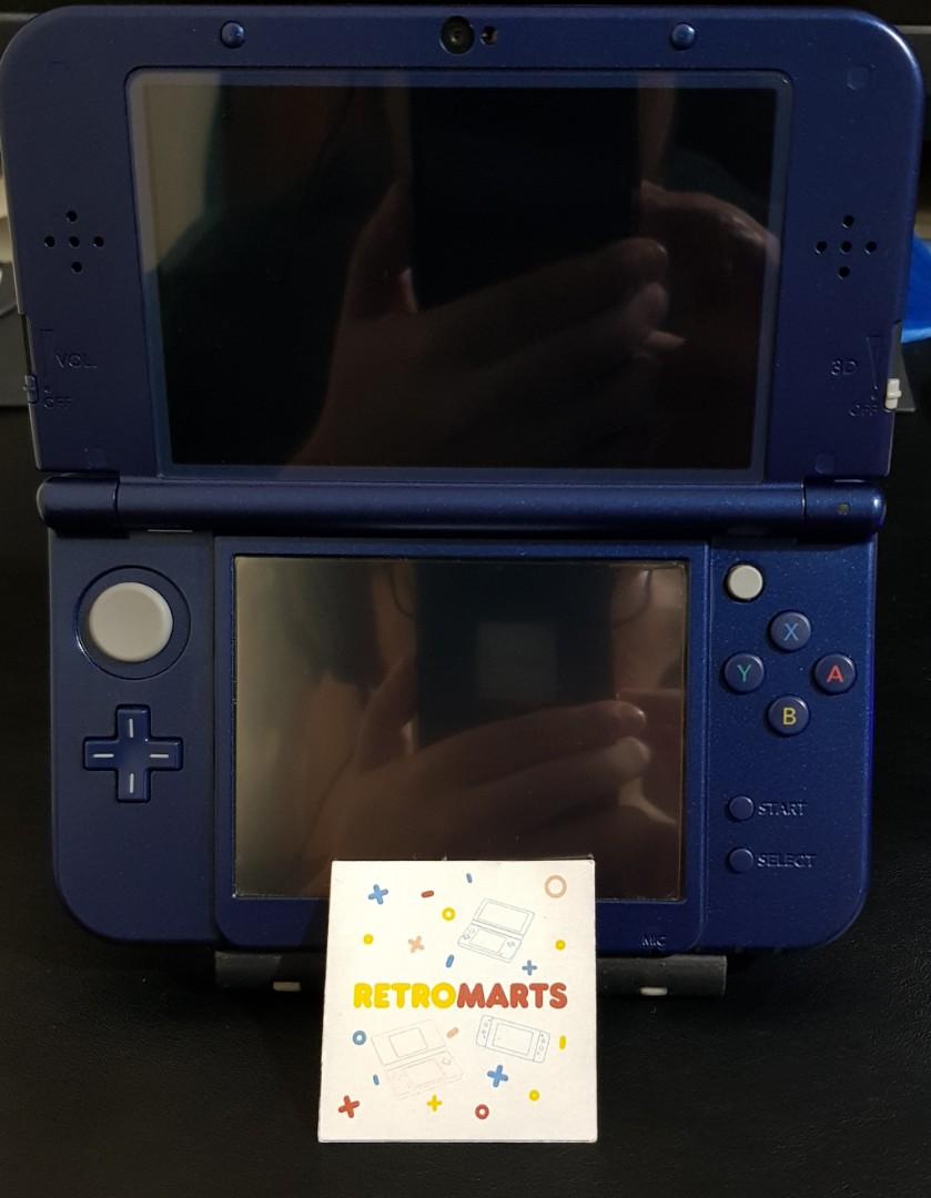Nintendo New 3ds XL Metalic Blue (IPS Top screen)(FREE 6GAMES), Video ...