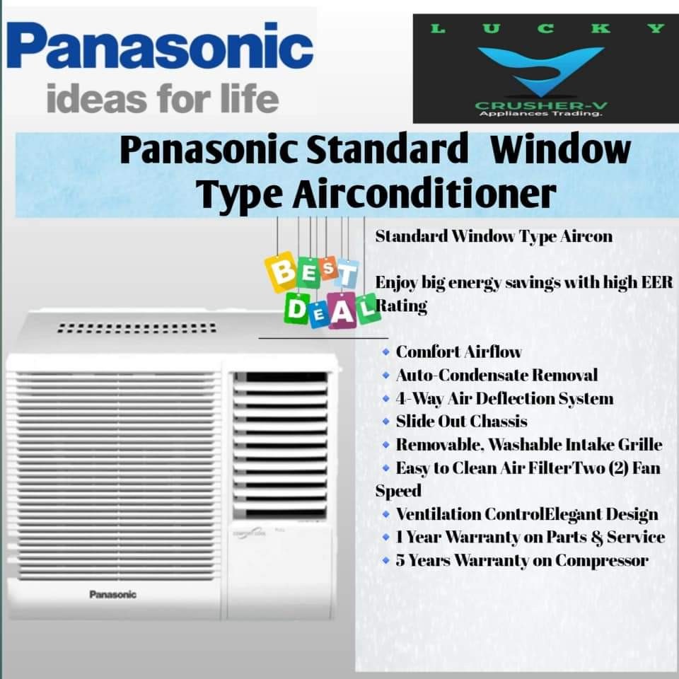 Panasonic Window type Best Deal, TV & Home Appliances, Air Conditioning ...