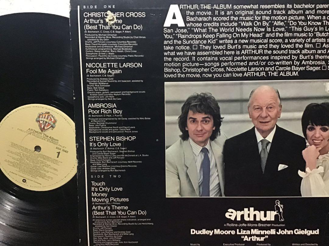 LP Arthur The Album VINYL RECORD Anubis Piring Hitam Soundtrack ...