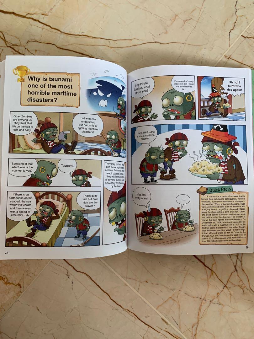 Plants vs Zombies - Science comic, Hobbies & Toys, Books & Magazines ...