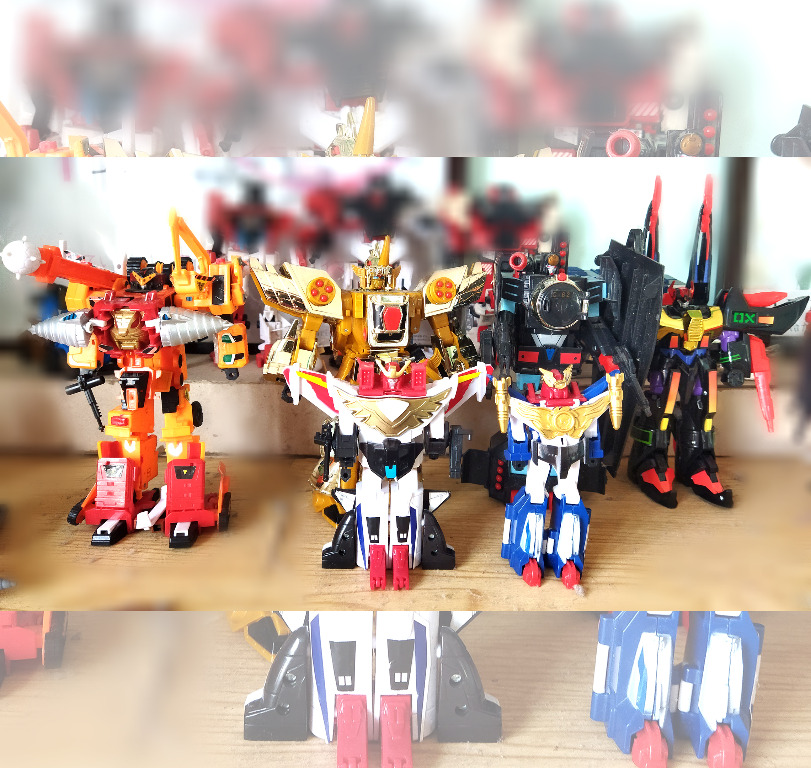 POLYFECT KO YUUSHA BRAVE SERIES TRANSFORMER ROBOT TOYS GOLDRAN FIGHBIRD ...