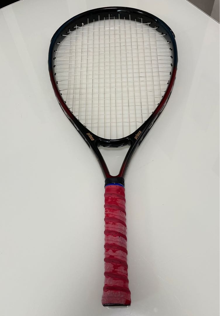 Prince Extender Thunder 880 Tennis Racket 網球拍 with bag, 運動產品, 運動與體育, 運動 ...